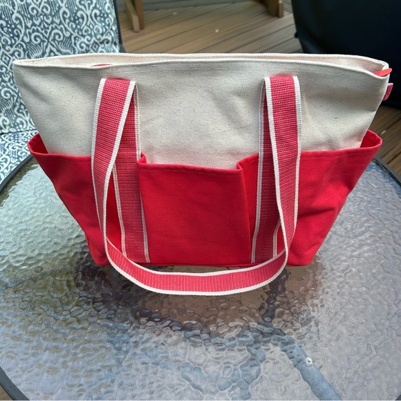 thirty-one | Bags | Thirtyone Extra Large Euc Canvas Tote With Multiple ...